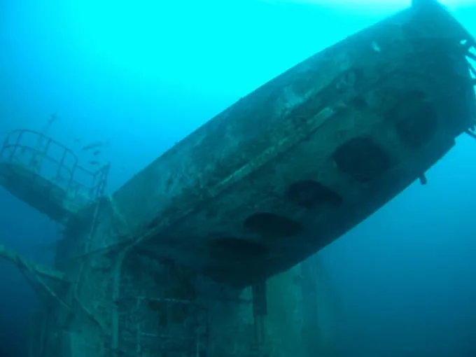uss oriskany reef 1
