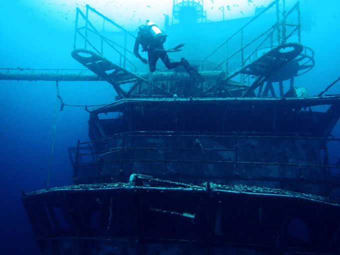 uss oriskany reef 2