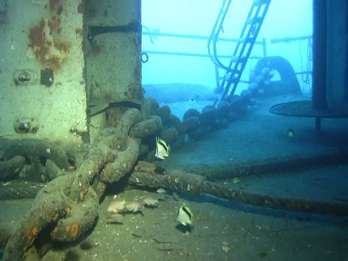 uss oriskany reef 5