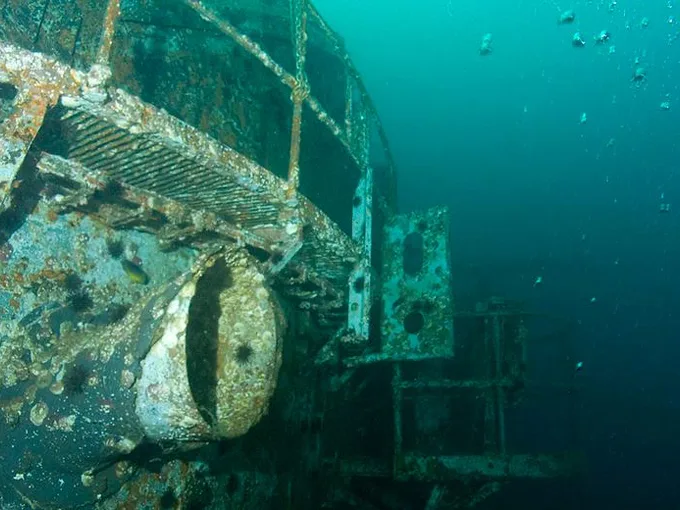 uss oriskany reef 6