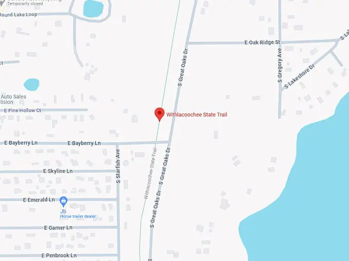 withlacoochee state trail 10 map