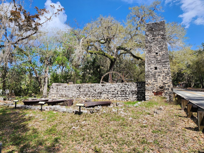 yulee sugar mill ruins historic state park 6