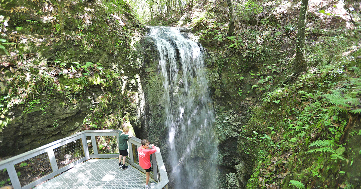 florida park tallest waterfall ftr