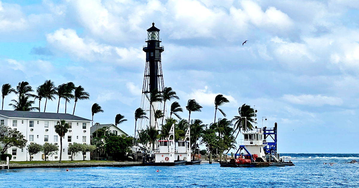 historic florida lighthouse beach ftr