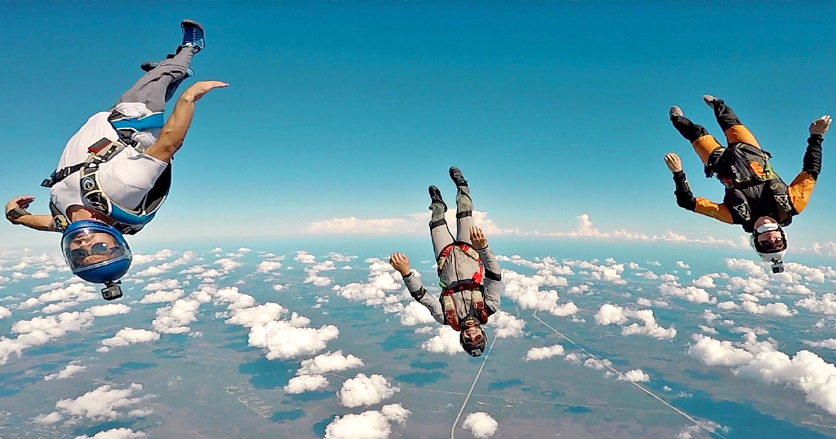skydiving adventure florida ftr