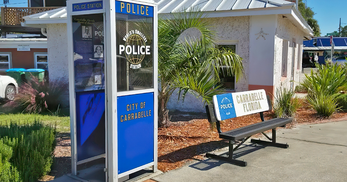 smallest police station florida ftr