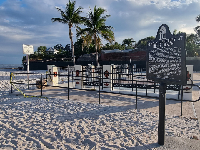 african cemetery at higgs beach