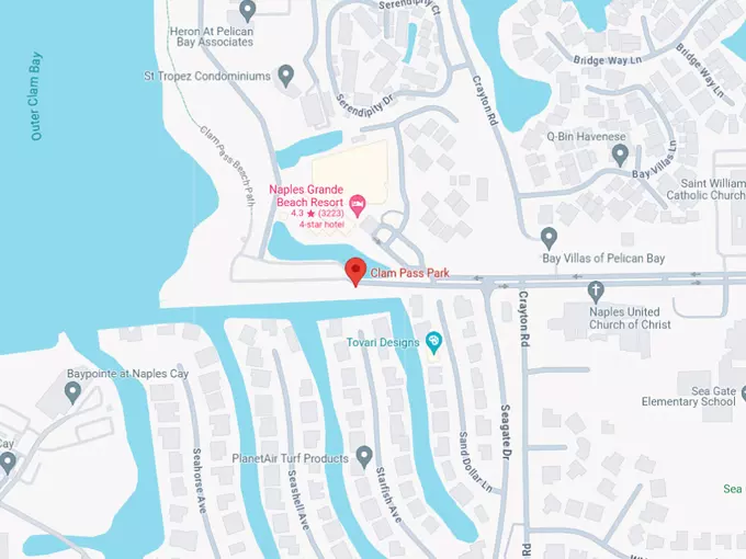 clam pass beach park 10 map