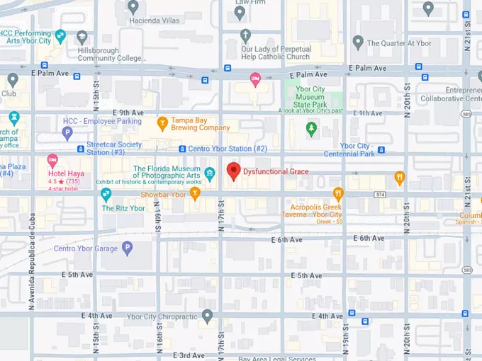 dysfunctional grace art co 10 map
