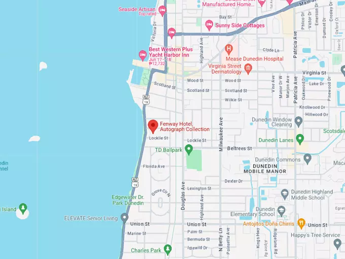 fenway hotel 10 map