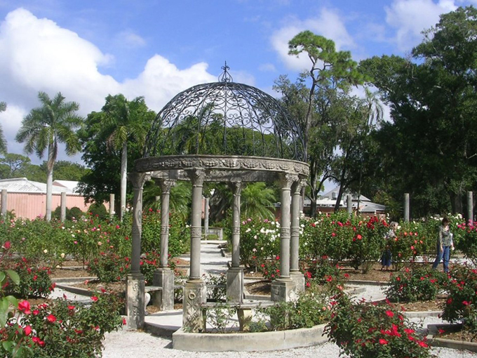 mable ringling rose garden at the ringling 1