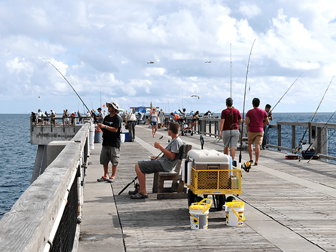 navarre beach fishing pier 6