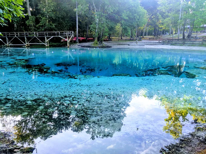 ruth b. kirby gilchrist blue springs state park 1