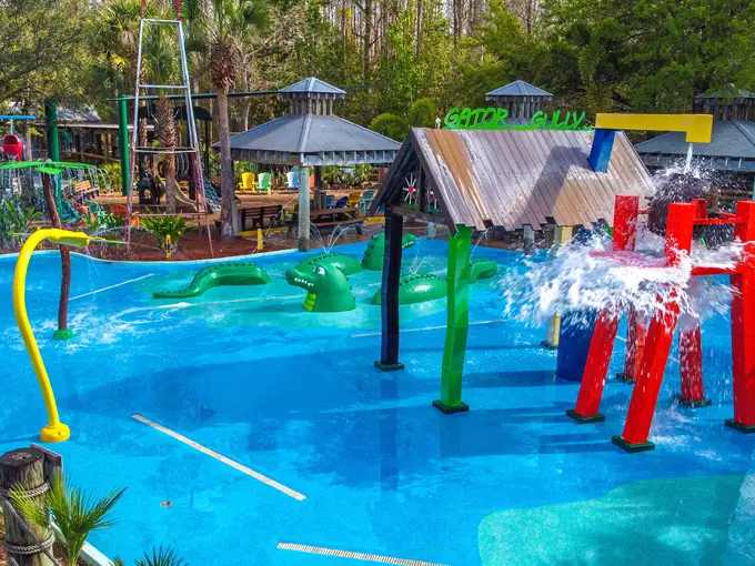 screamin gator zip line at gatorland 7