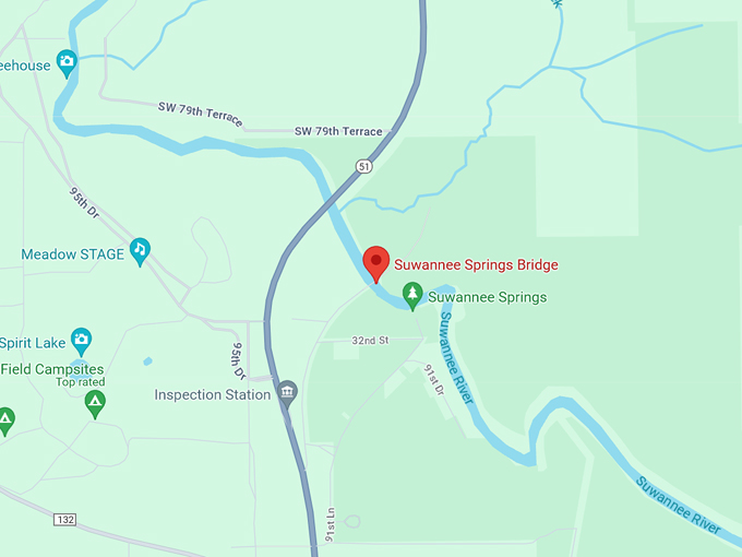 suwannee springs bridge 10 map