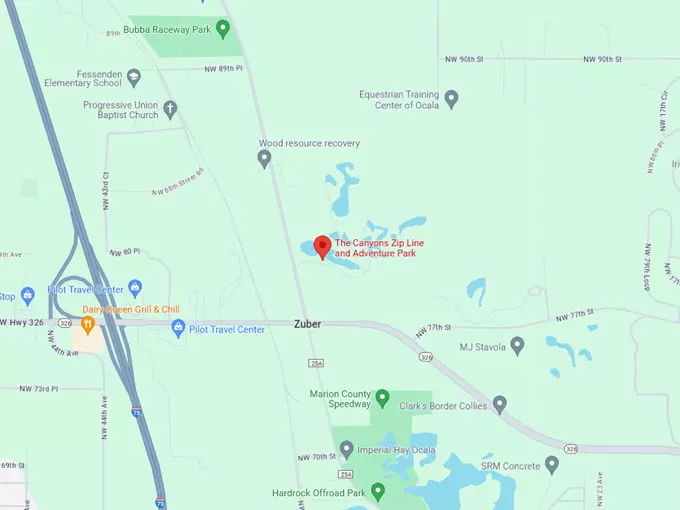 the canyons zip line and adventure park 10 map