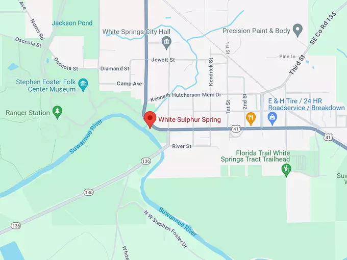 white sulfur springs ruins 10 map