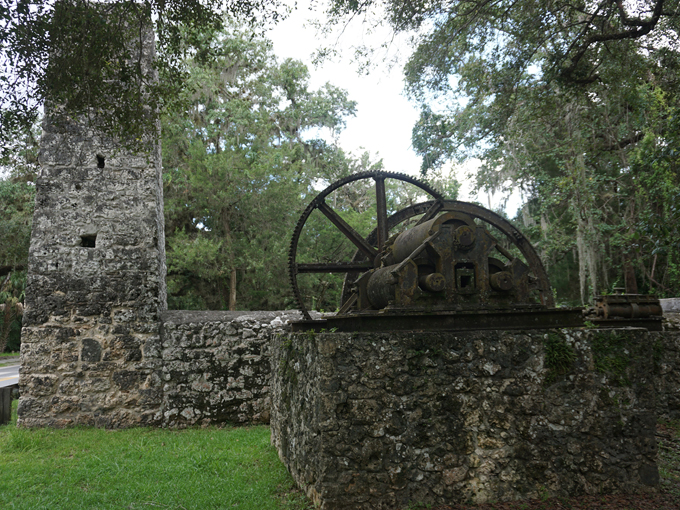 yulee sugar mill ruins historic state park 4