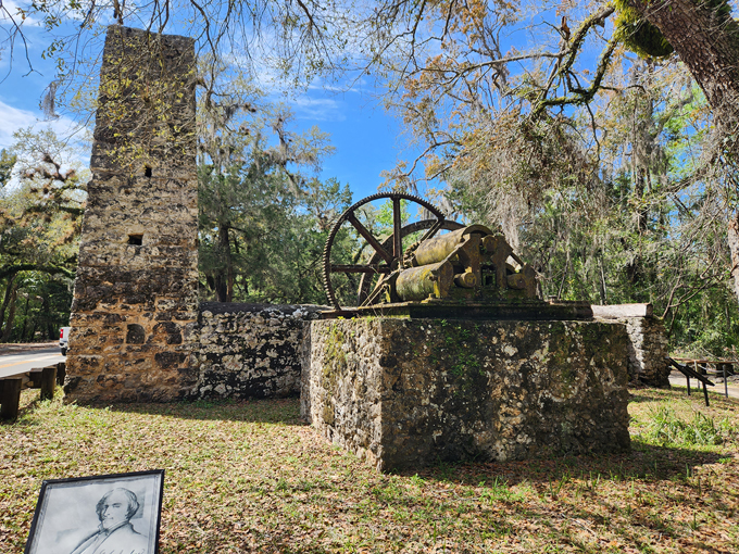 yulee sugar mill ruins historic state park 5