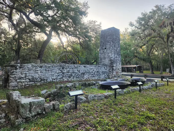 yulee sugar mill ruins historic state park 9