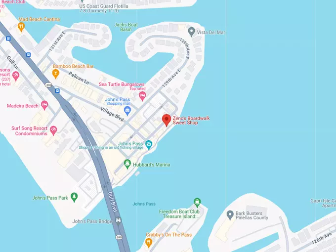 zenos boardwalk sweet shop 10 map