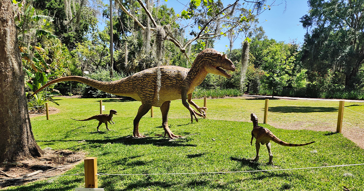 dinosaur sculpture forest florida ftr