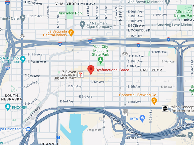dysfunctional grace art co. 10 map