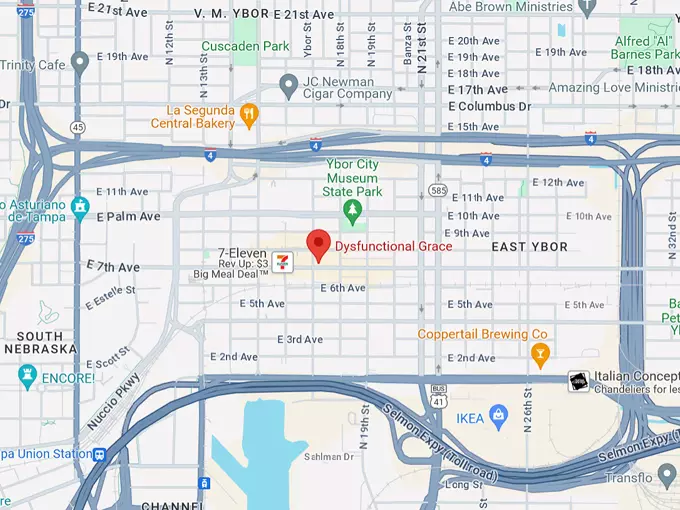 dysfunctional grace art co. 10 map