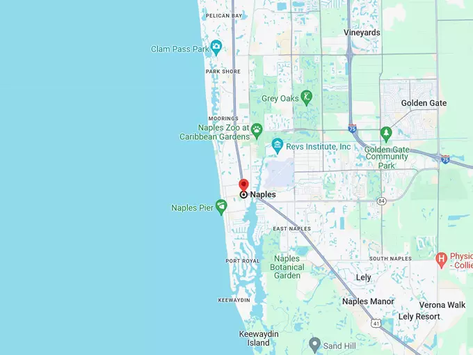 naples 10 map