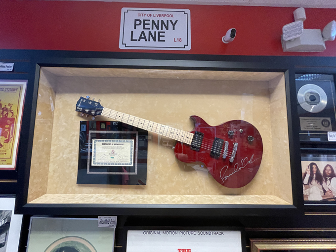 penny lane beatles museum 3