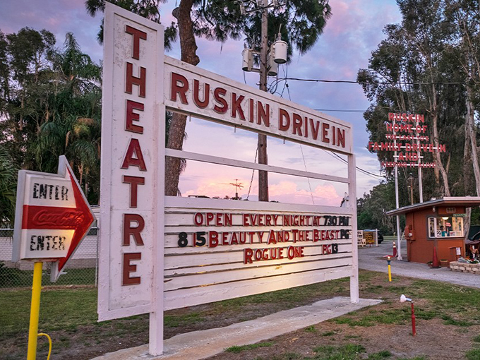 Ruskin Family Drive-In Theatre 1