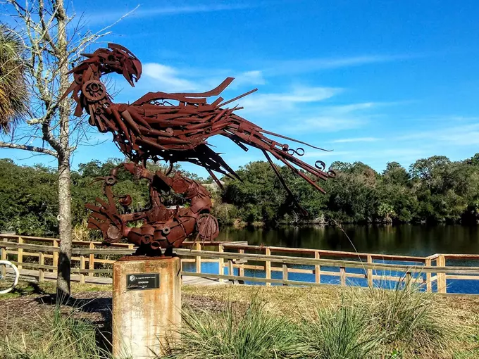 st. augustine beach sculpture garden 1