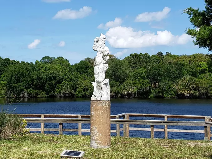 st. augustine beach sculpture garden 3