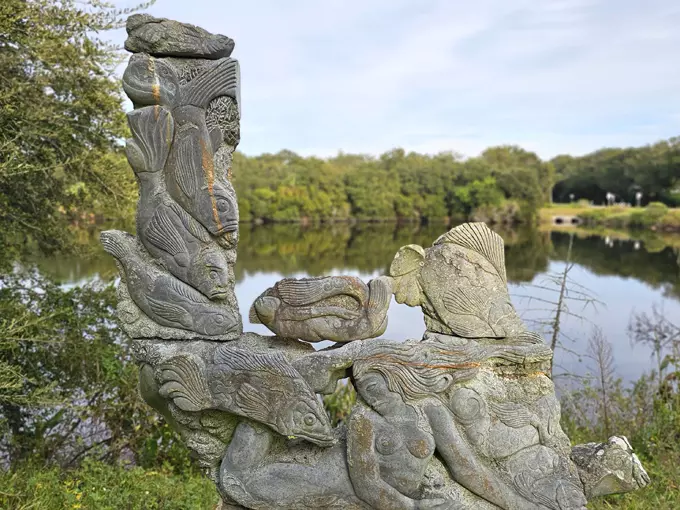 st. augustine beach sculpture garden 5