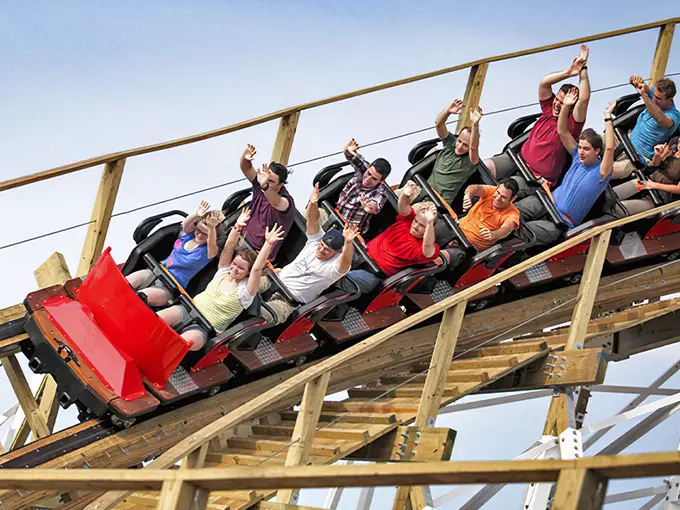 White Lightning at Fun Spot Orlando 1