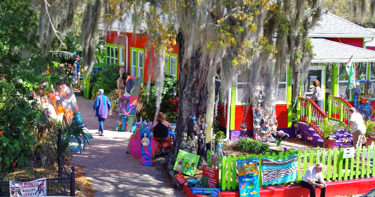 funky art village florida ftr