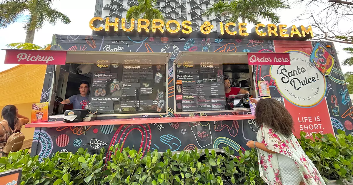 massive churros truck florida ftr