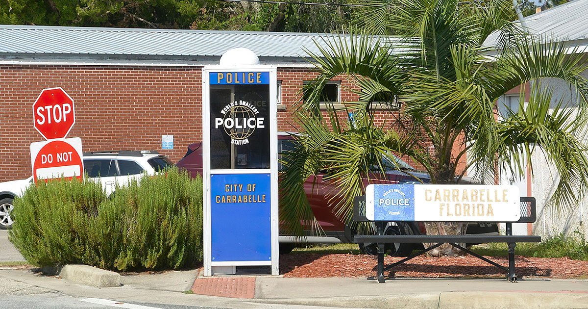 tiniest police station florida ftr