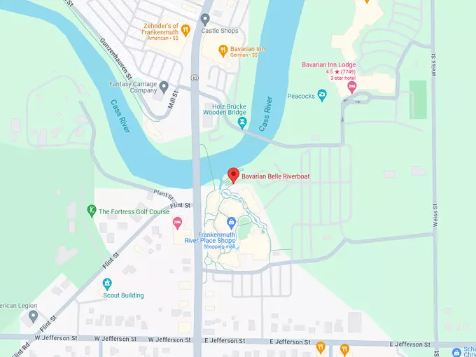 Bavarian Belle Riverboat 10 map