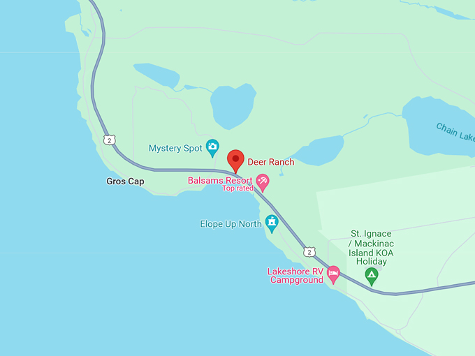 Deer Ranch 10 Map