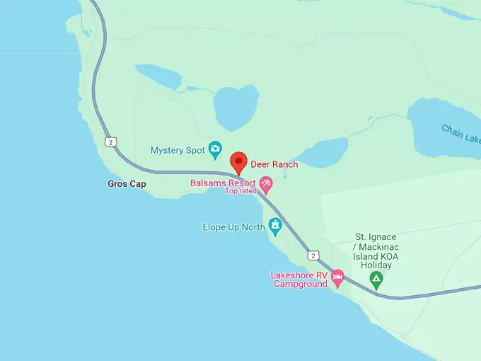 Deer Ranch 10 Map