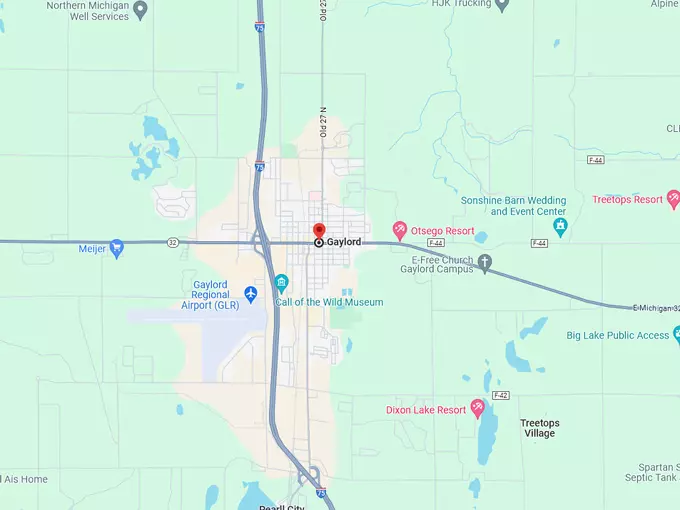 Gaylord 10 map