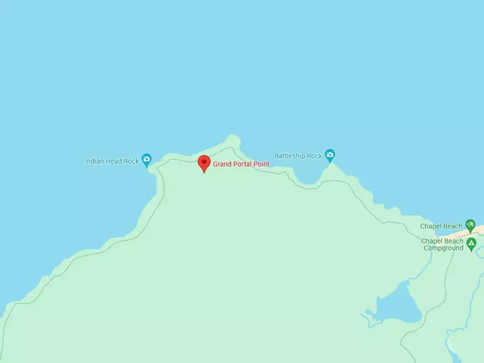 Grand Portal Point 10 map