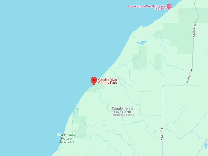 Gratiot River County Park 10 Map
