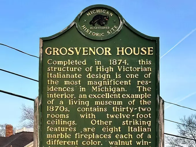 grosvenor house marker