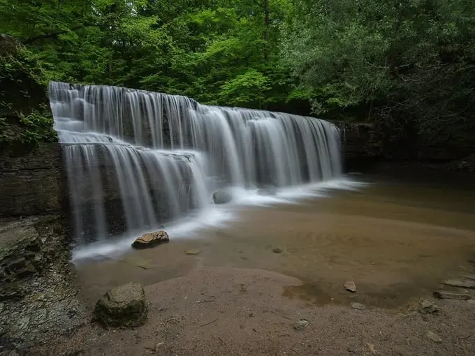 hidden falls at nerstrand big woods state park 1