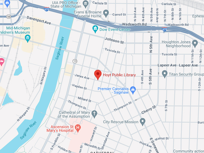 Hoyt Public Library 10 Map