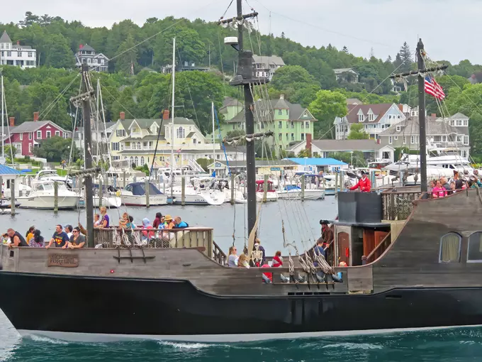 Mackinac Island Good Fortune Pirate Ship 1