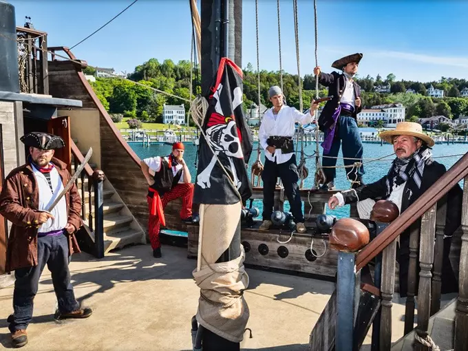 Mackinac Island Good Fortune Pirate Ship 2