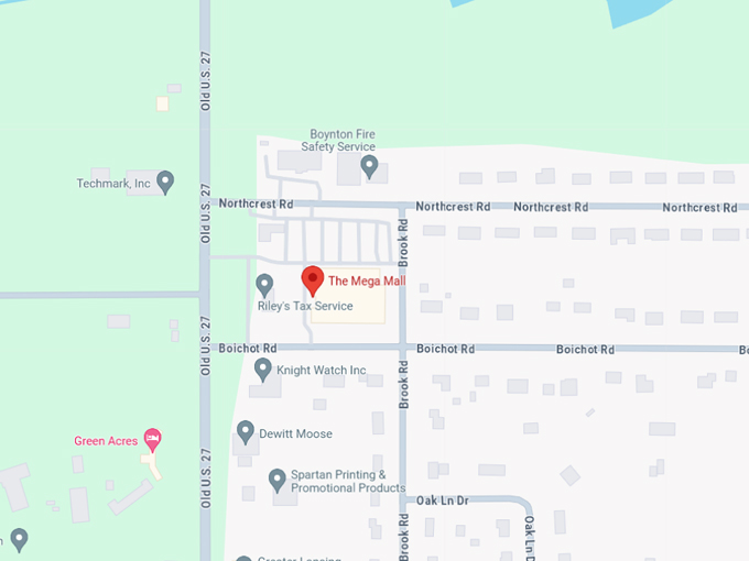 Mega Mall 10 map
